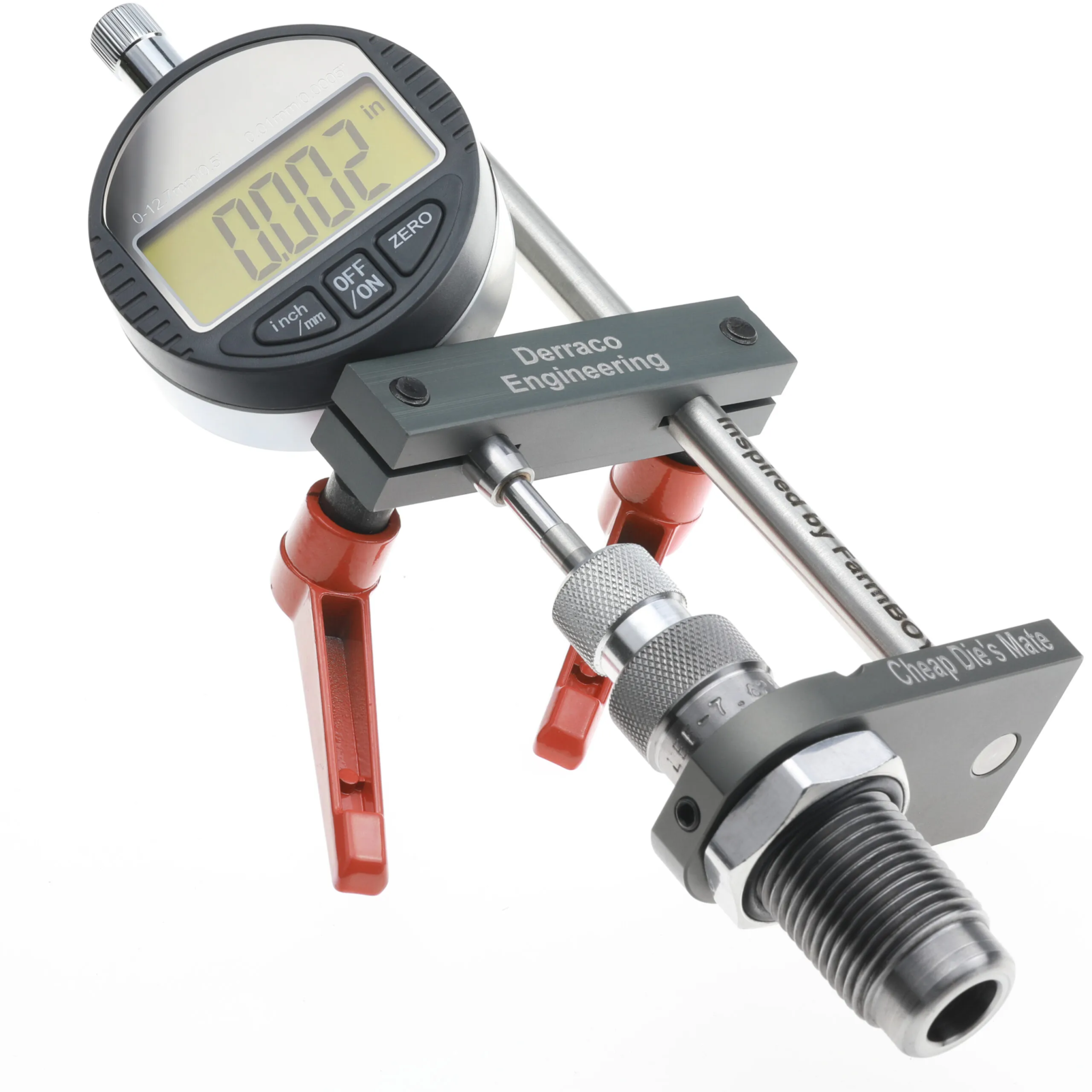 CDM Cheap Die Mate | Digital Precision Seating Gauge for Reloading Dies ...